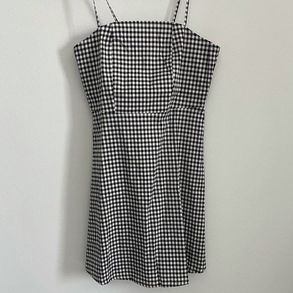 Zaful | Dresses | Back Zipper Checkered Slip Mini Dress | Poshmark